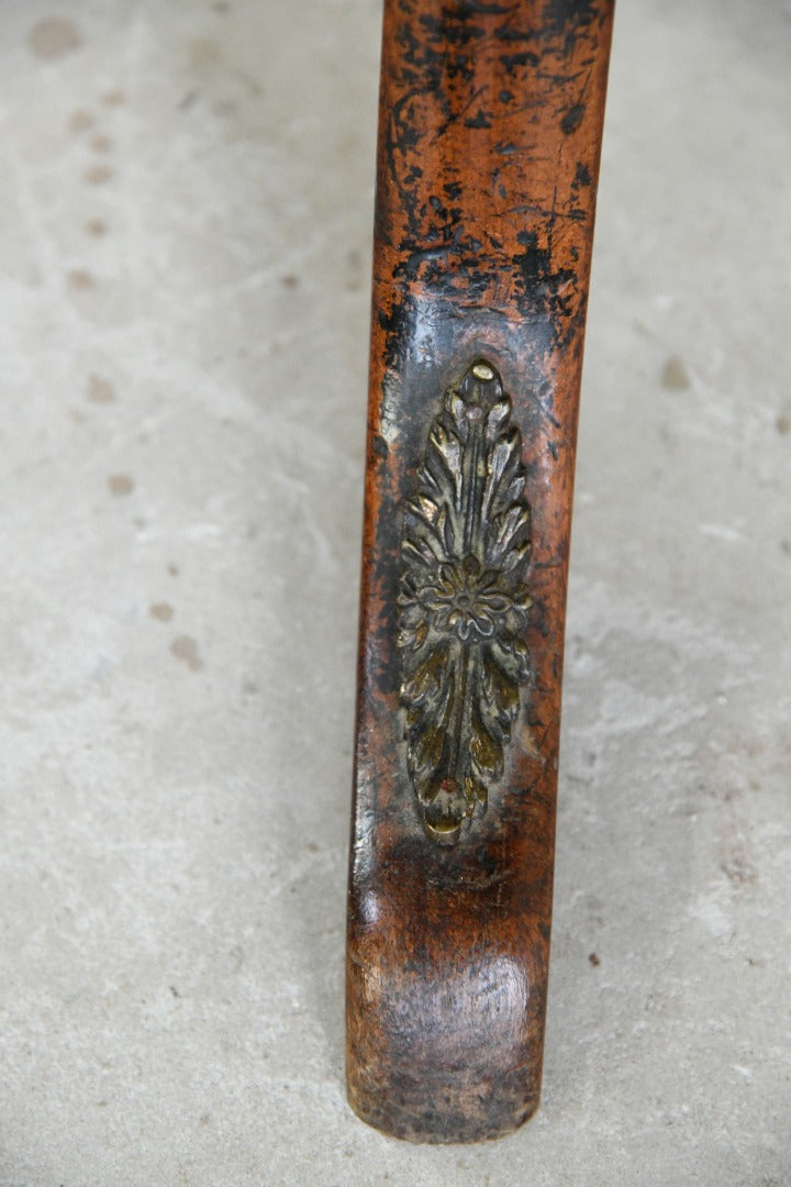 Antique Mahogany Round Occasional Table – Kernow Furniture