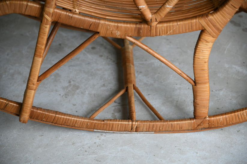 Retro Cane Rocking Chair – Kernow Furniture