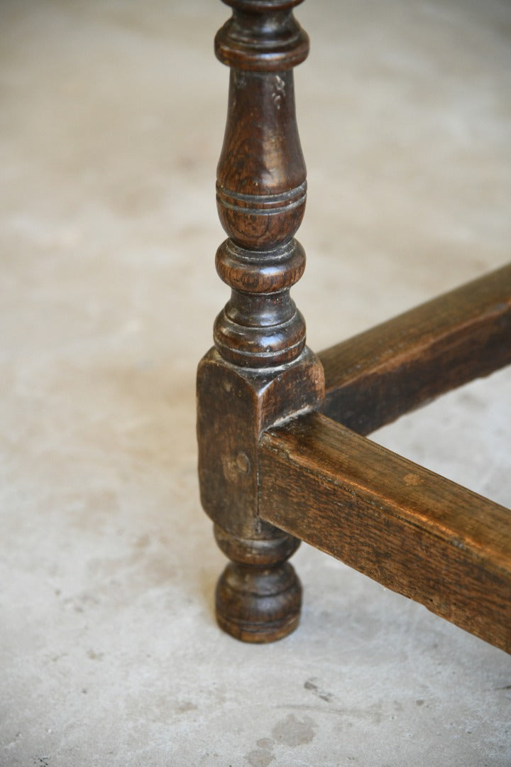 Rustic English Side Table – Kernow Furniture