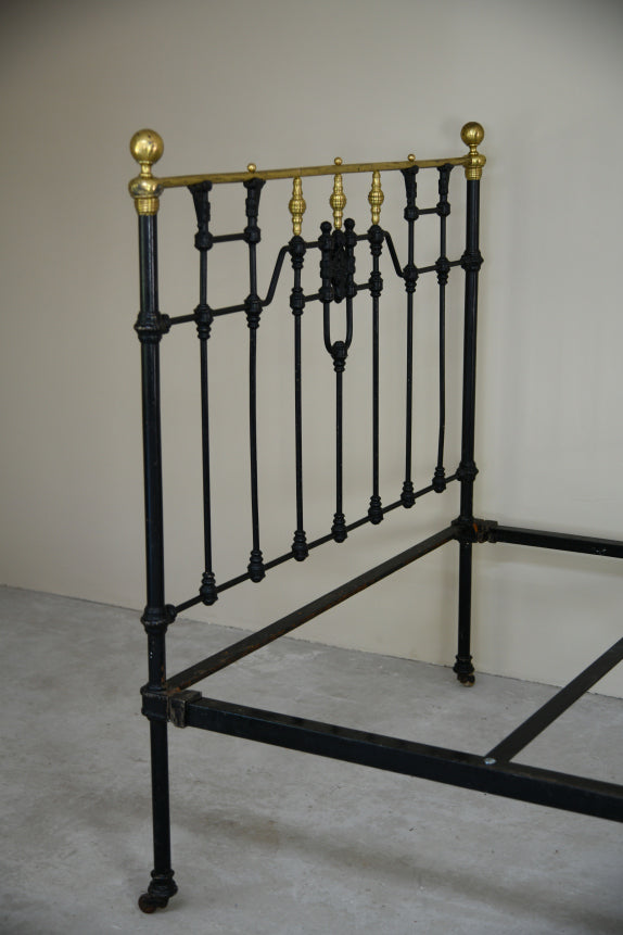 Victorian Cast Iron Metal Bed Frame – Kernow Furniture