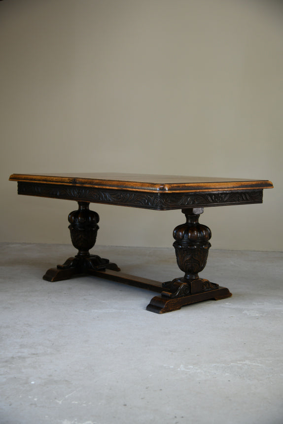 Oak Draw Leaf Table – Kernow Furniture