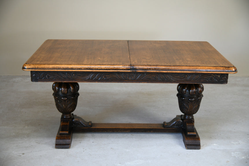 Oak Draw Leaf Table – Kernow Furniture