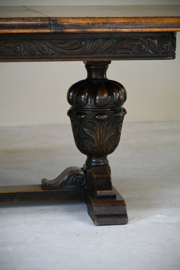 Oak Draw Leaf Table – Kernow Furniture