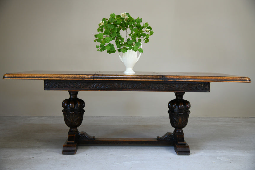 Oak Draw Leaf Table – Kernow Furniture