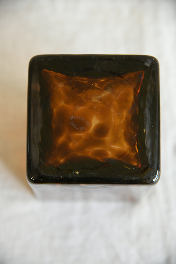 Wedgwood Tortoiseshell Effect Glass Vase – Kernow Furniture