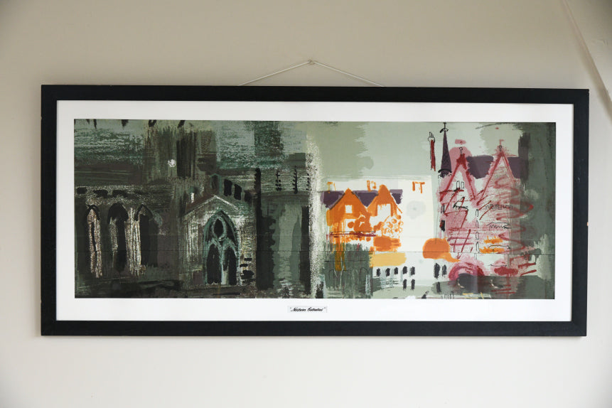 John Piper - Northern Cathedral Framed Screenprint – Kernow Furniture