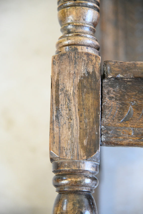 Antique Oak Wainscot Chair – Kernow Furniture