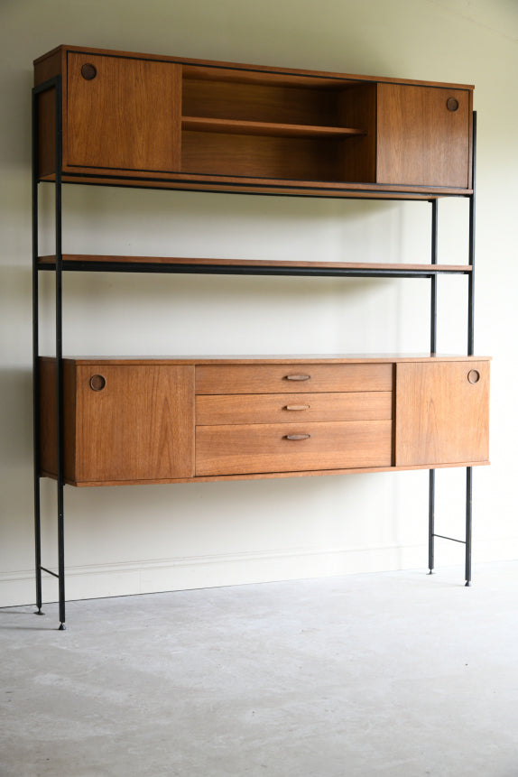 Mid Century Retro Avalon Teak Wall Unit – Kernow Furniture