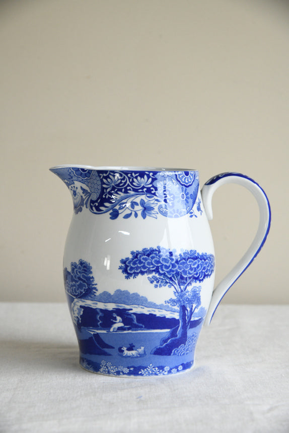Spode Blue & White Jug – Kernow Furniture