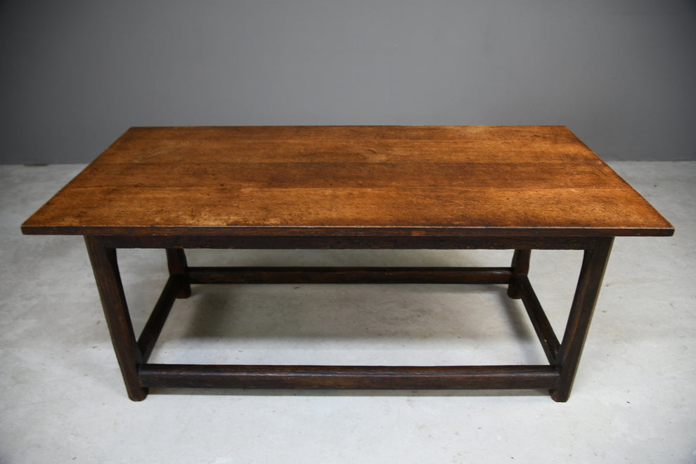 Rustic Oak Refectory Table – Kernow Furniture