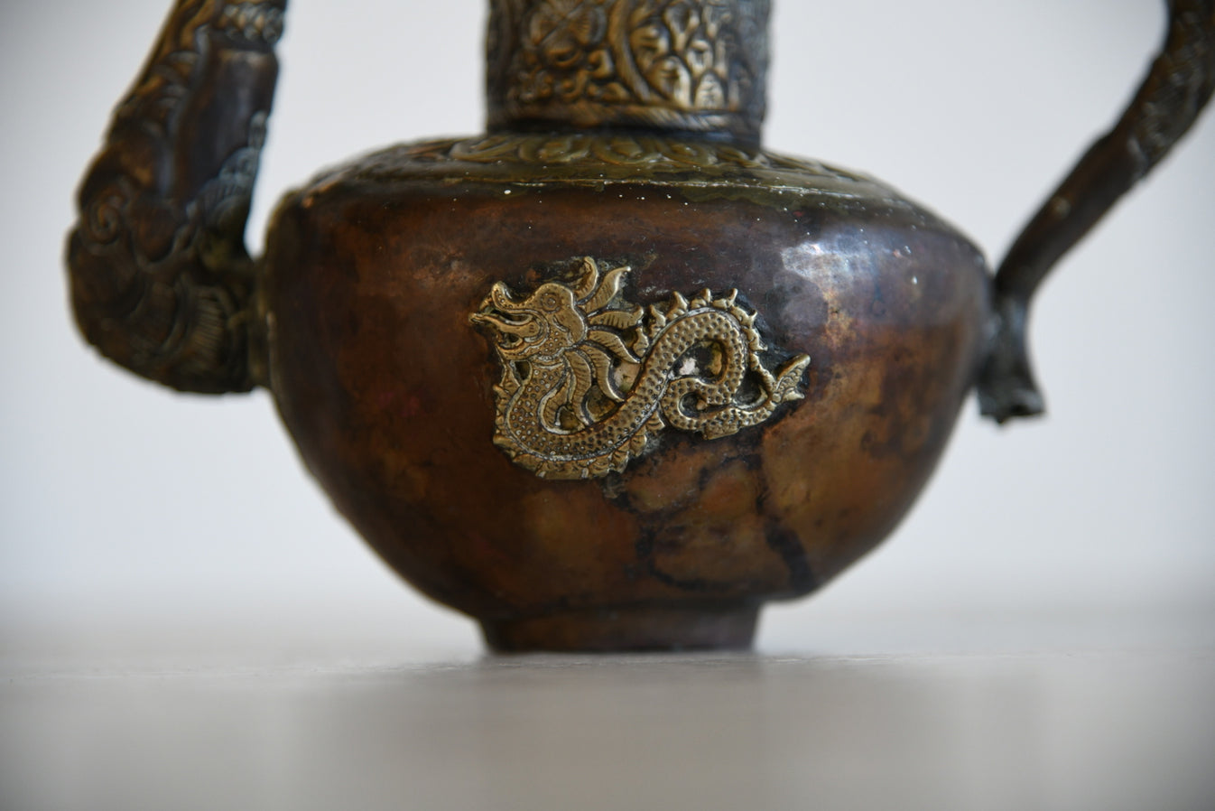 Copper Eastern Decorative Tibetan Ewer Pot – Kernow Furniture