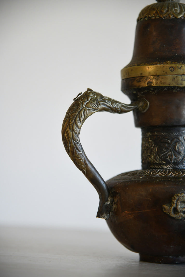 Copper Eastern Decorative Tibetan Ewer Pot – Kernow Furniture