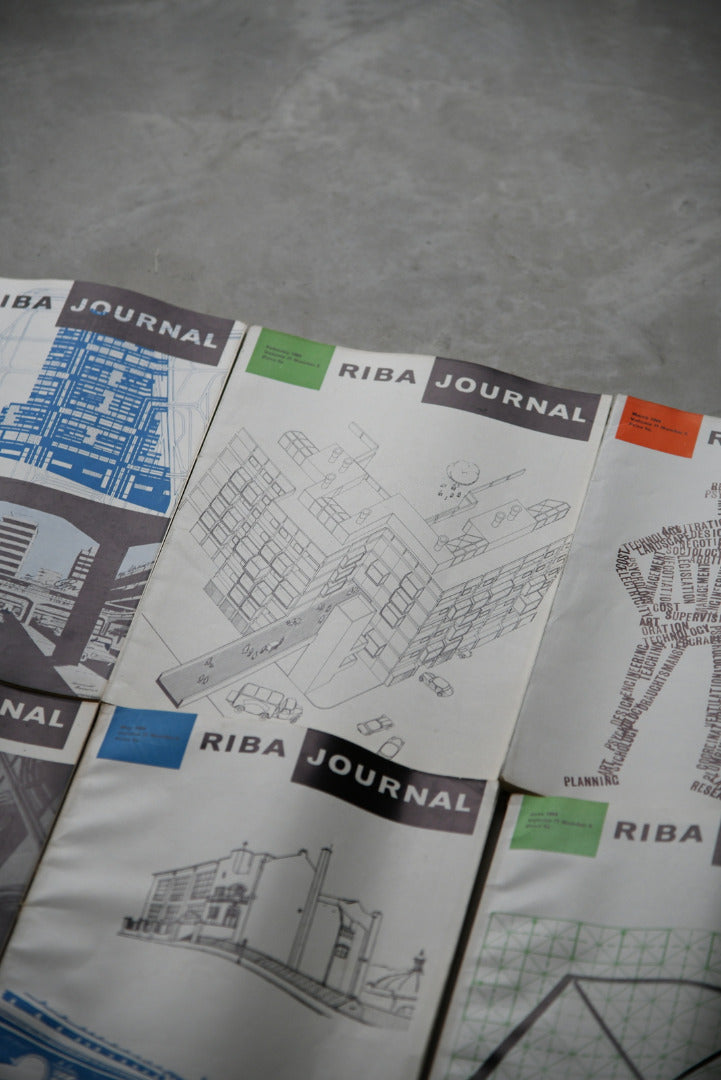 RIBA Journal 12 Issues 1964 – Kernow Furniture