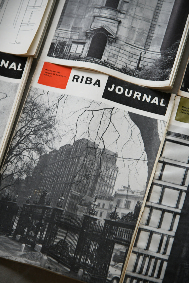 RIBA Journal 12 Issues 1964 – Kernow Furniture