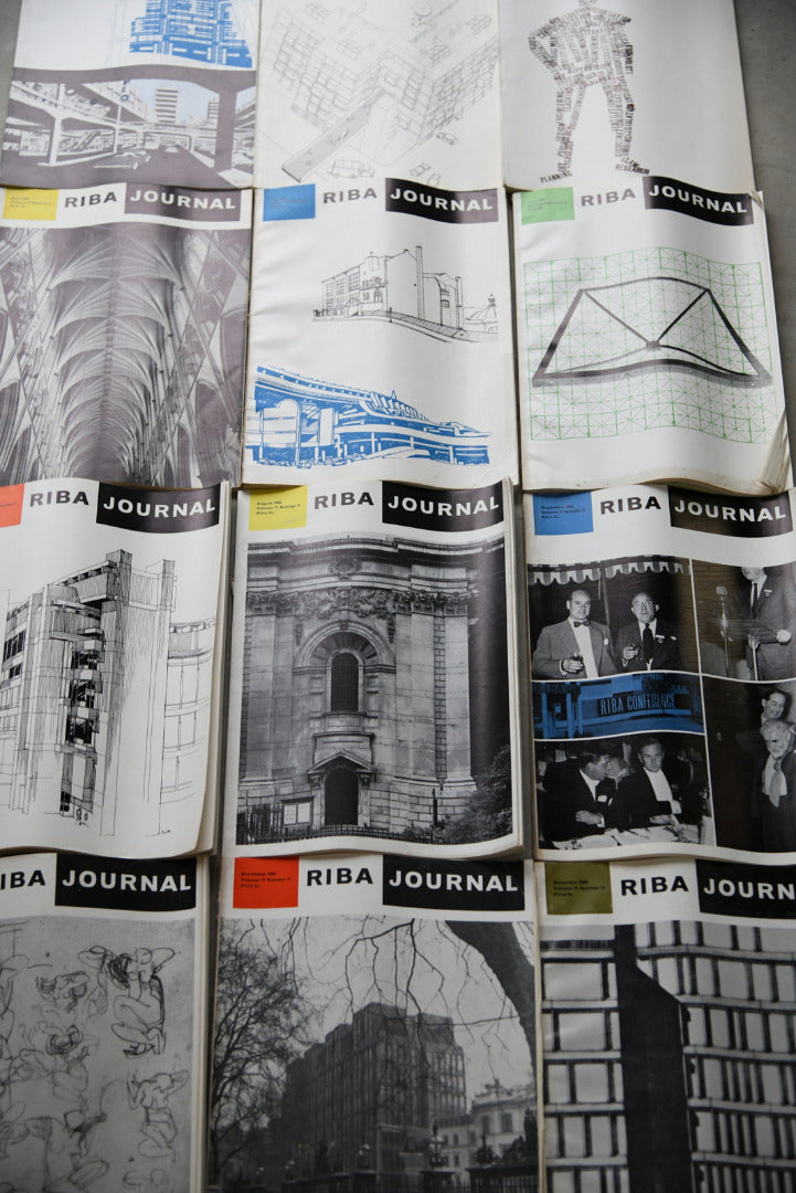 RIBA Journal 12 Issues 1964 – Kernow Furniture