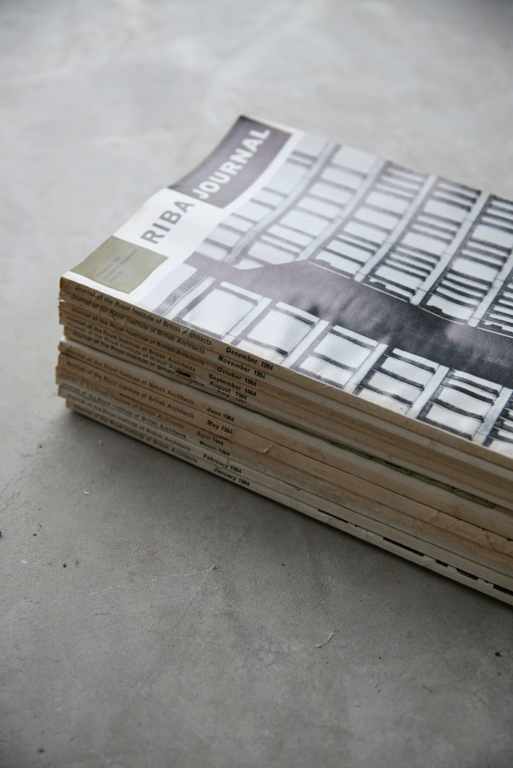 RIBA Journal 12 Issues 1964 – Kernow Furniture