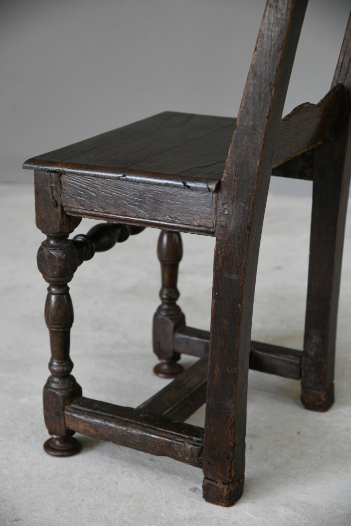 17th Century Oak Stool – Kernow Furniture