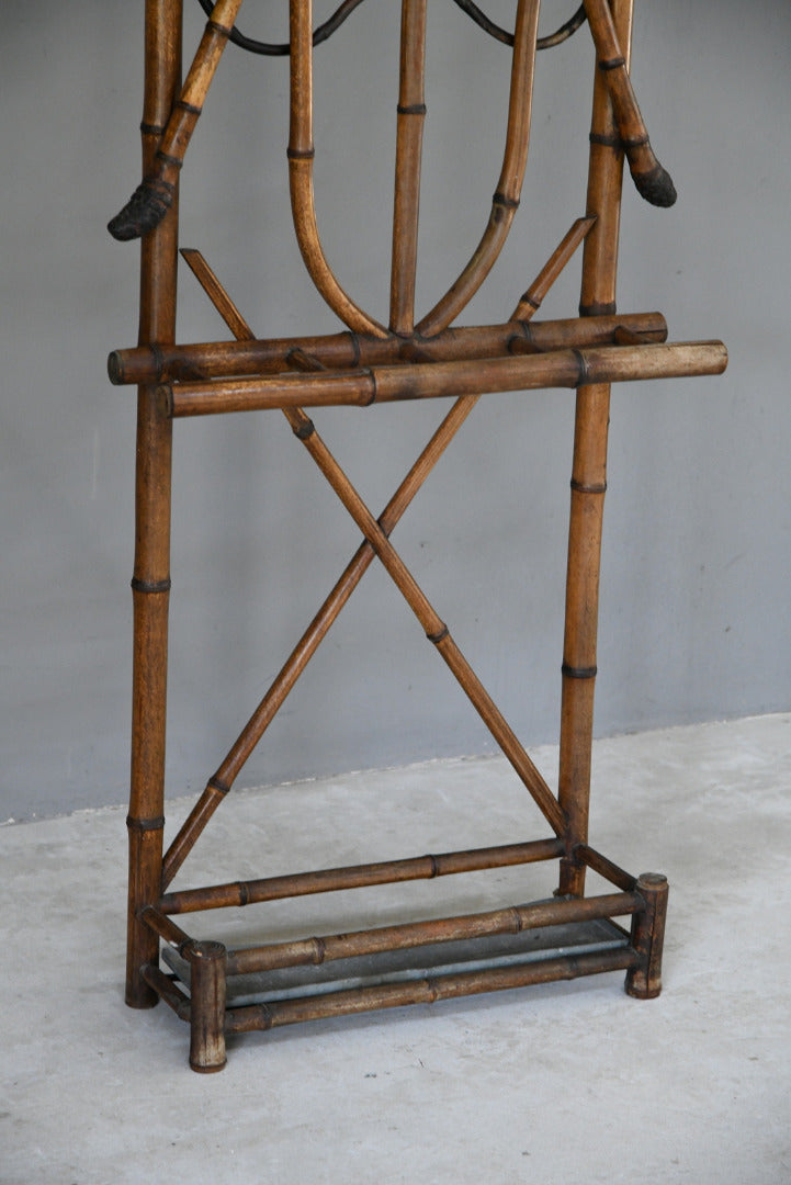Antique Bamboo Hall Stand – Kernow Furniture