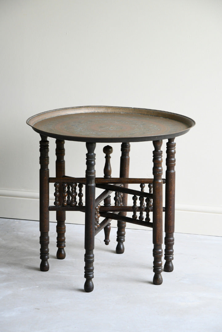 Eastern Copper Tray Table – Kernow Furniture
