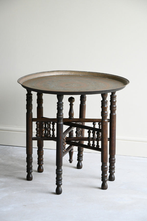 Eastern Copper Tray Table – Kernow Furniture