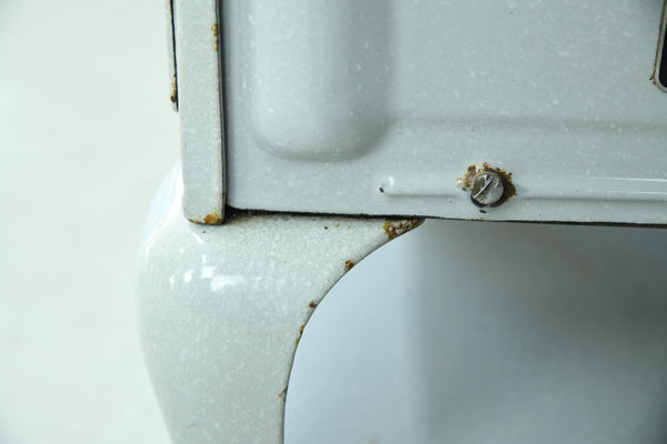 1930s Grey Enamel Electric Cooker – Kernow Furniture