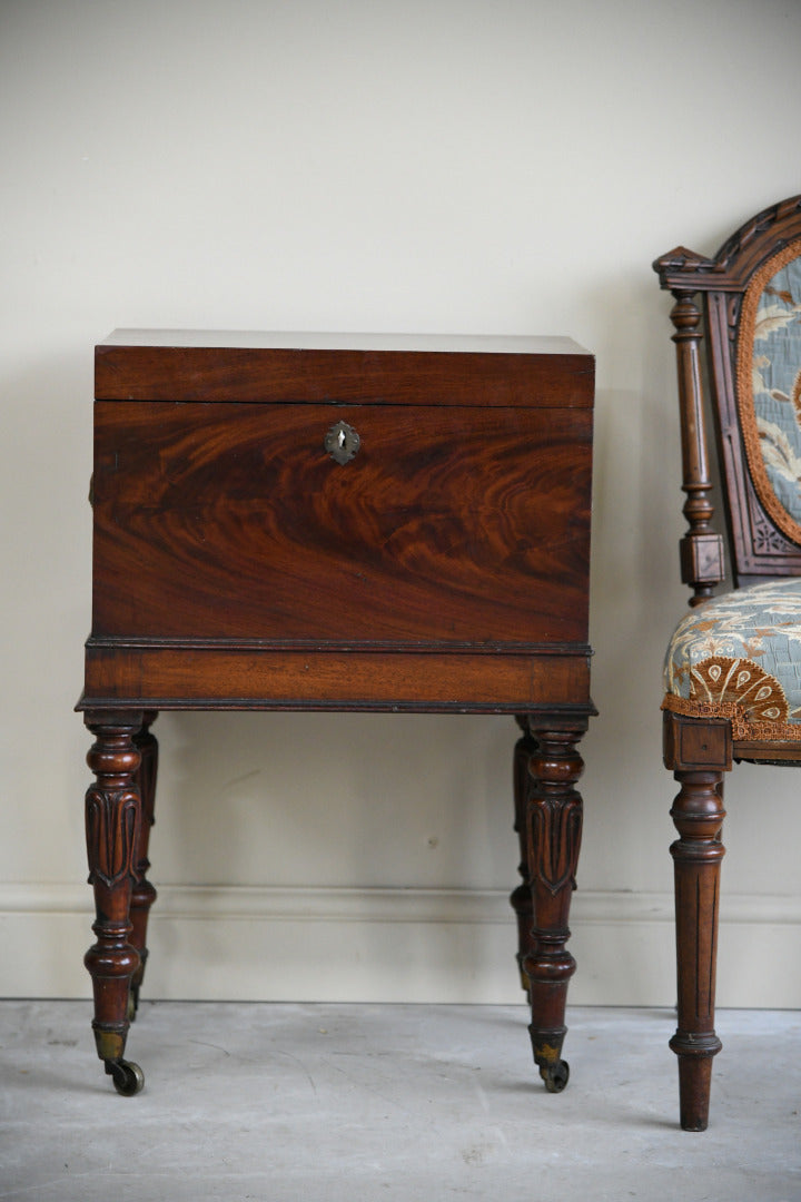 Georgian Mahogany Cellarette – Kernow Furniture