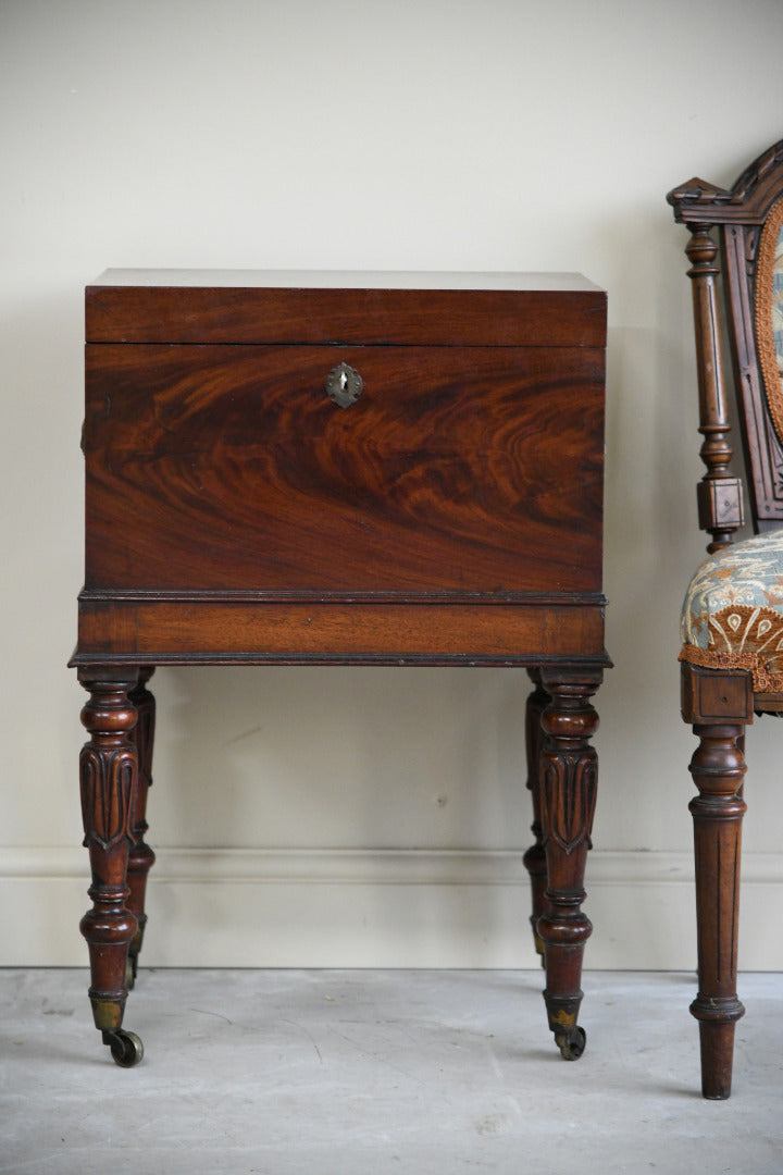 Georgian Mahogany Cellarette – Kernow Furniture