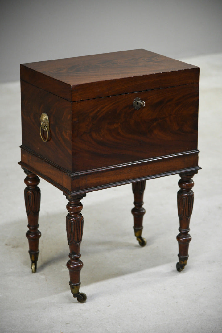 Georgian Mahogany Cellarette – Kernow Furniture
