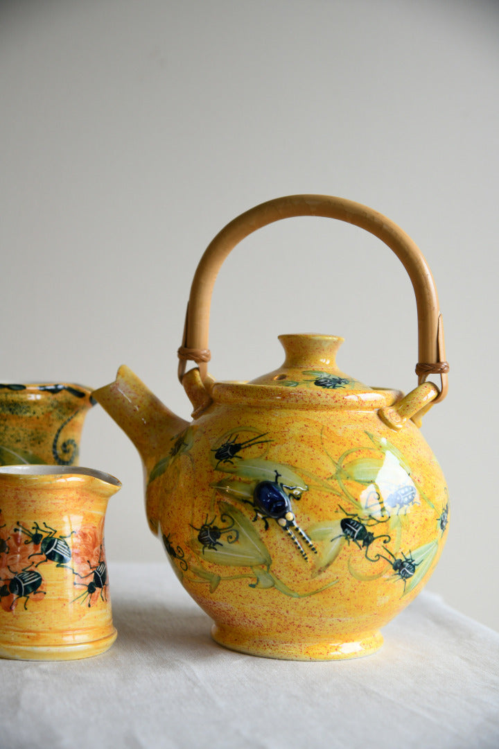 Studio Pottery Beetle Tea Set – Kernow Furniture