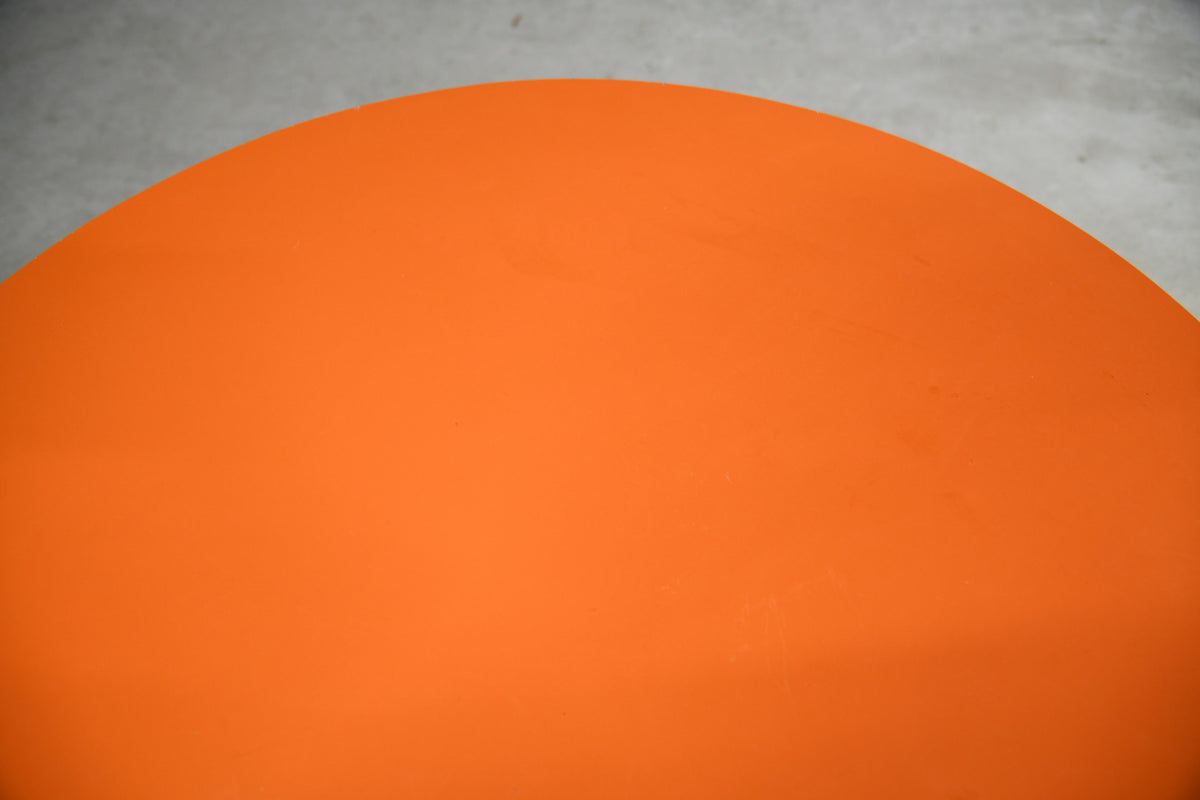 Retro Orange Formica Dining Kitchen Table – Kernow Furniture