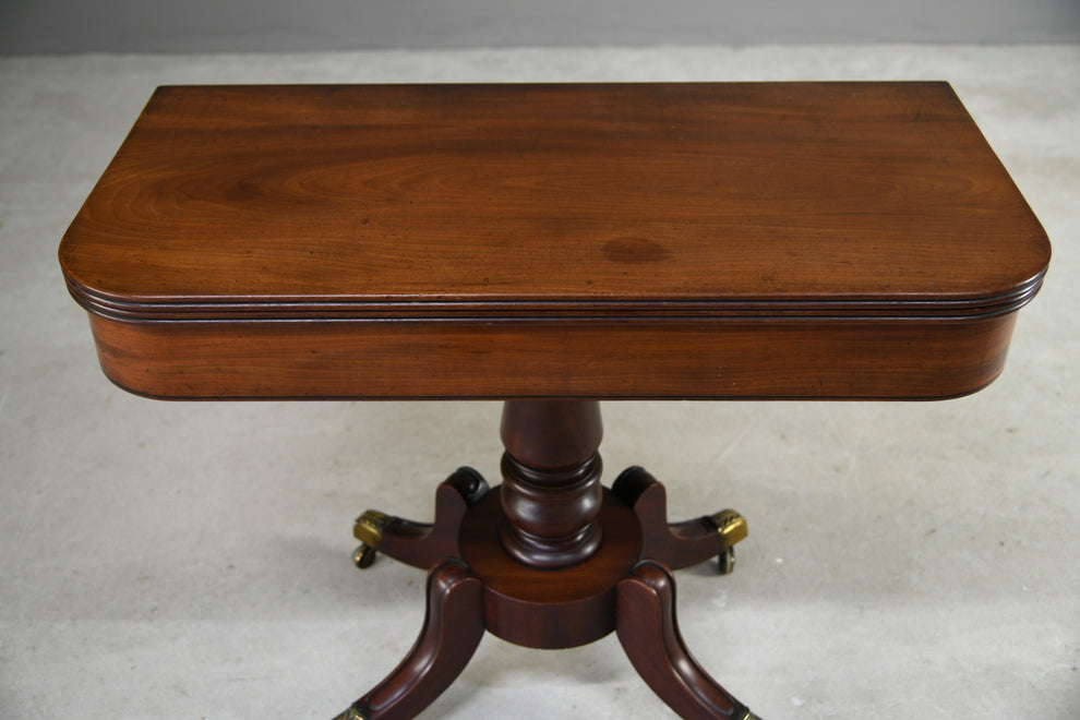 Mahogany Tea Table – Kernow Furniture