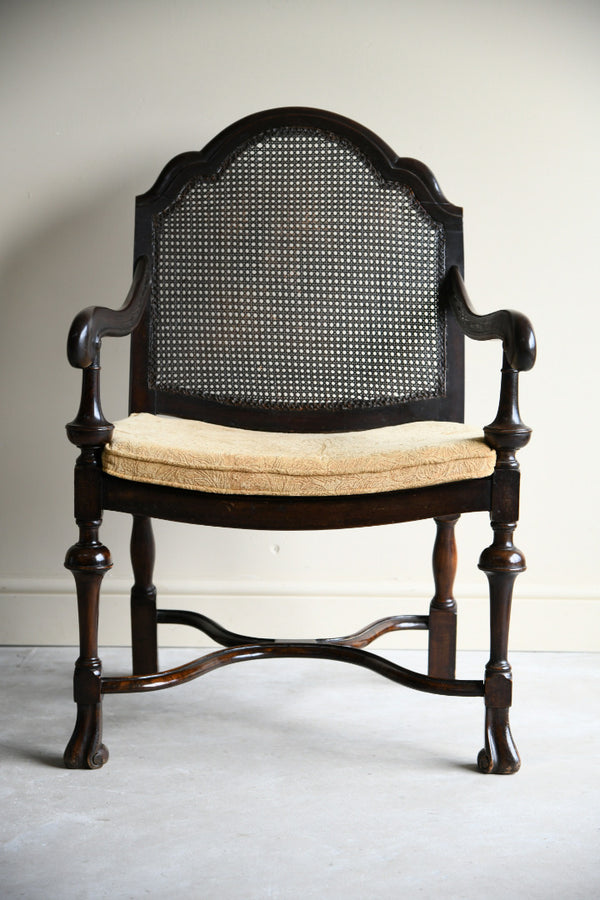 Carolean Style Occasional Chair – Kernow Furniture