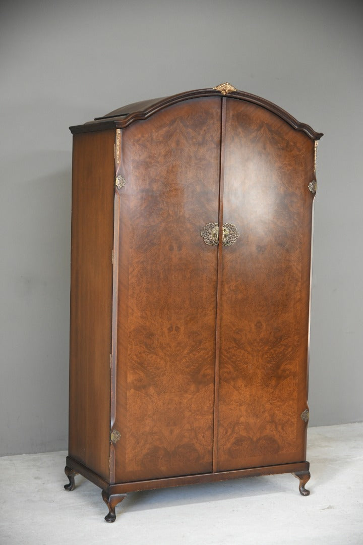 Vintage Butilux Queen Anne Style Wardrobe – Kernow Furniture