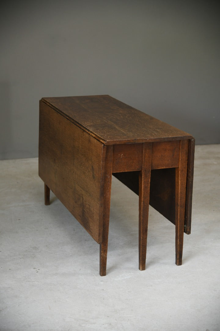 Large Georgian Oak D End Dining Table – Kernow Furniture
