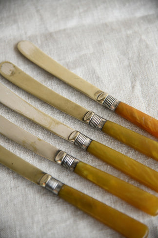 5 Vintage Butter Knives – Kernow Furniture