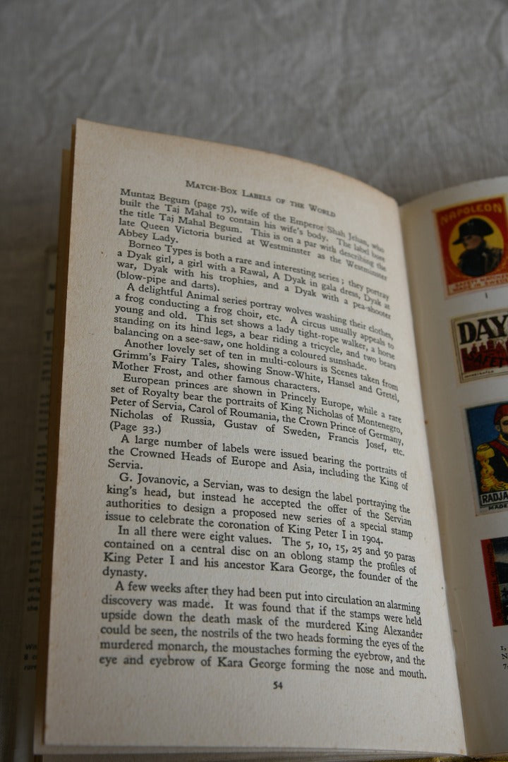 Collection of Vintage Matchboxes & Book – Kernow Furniture