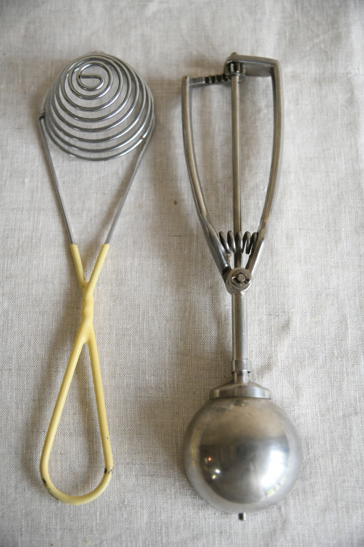 Ice Cream Scoop & Pea Ladle – Kernow Furniture