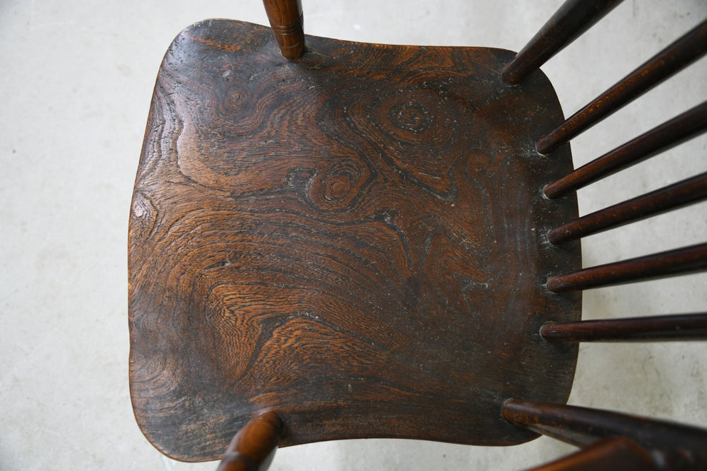 Country Elm and Beech Stick Back Chair – Kernow Furniture