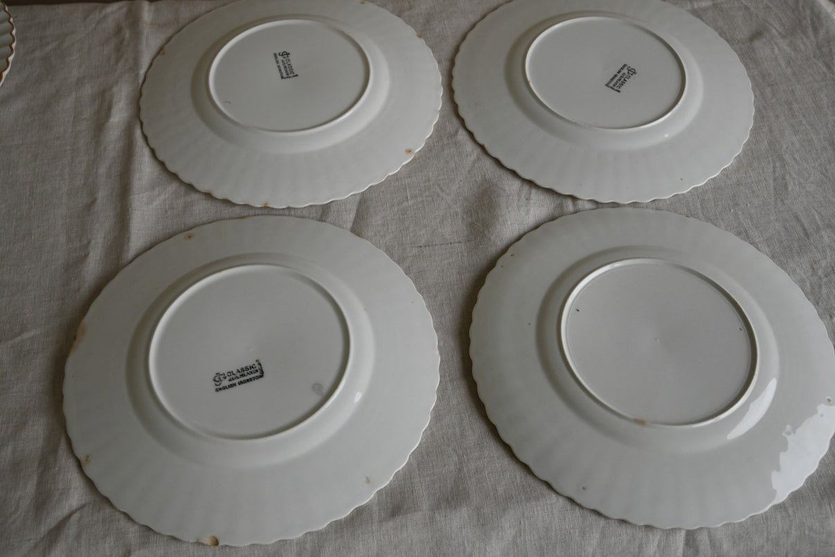 5 J & G Meakin Dinner Plates – Kernow Furniture