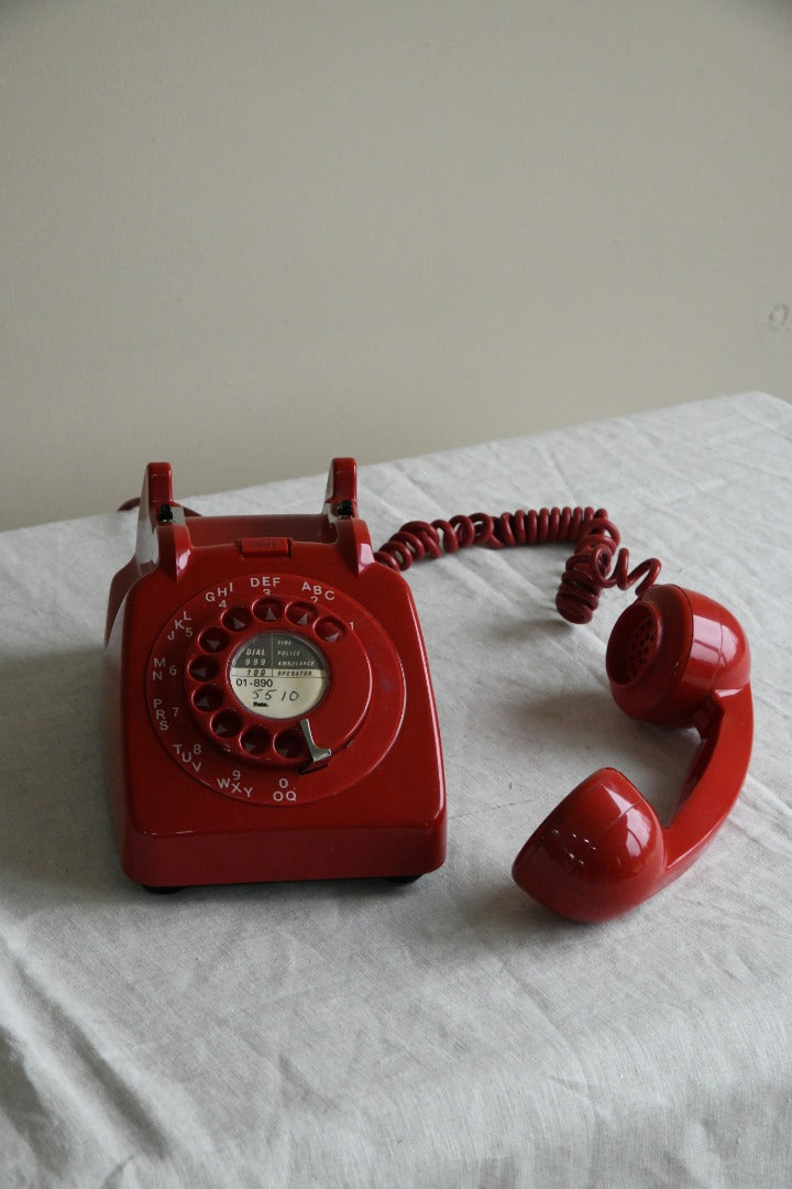 Vintage GPO Red Telephone – Kernow Furniture