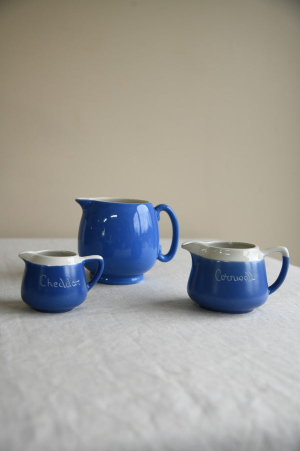 Blue & White Jugs – Kernow Furniture