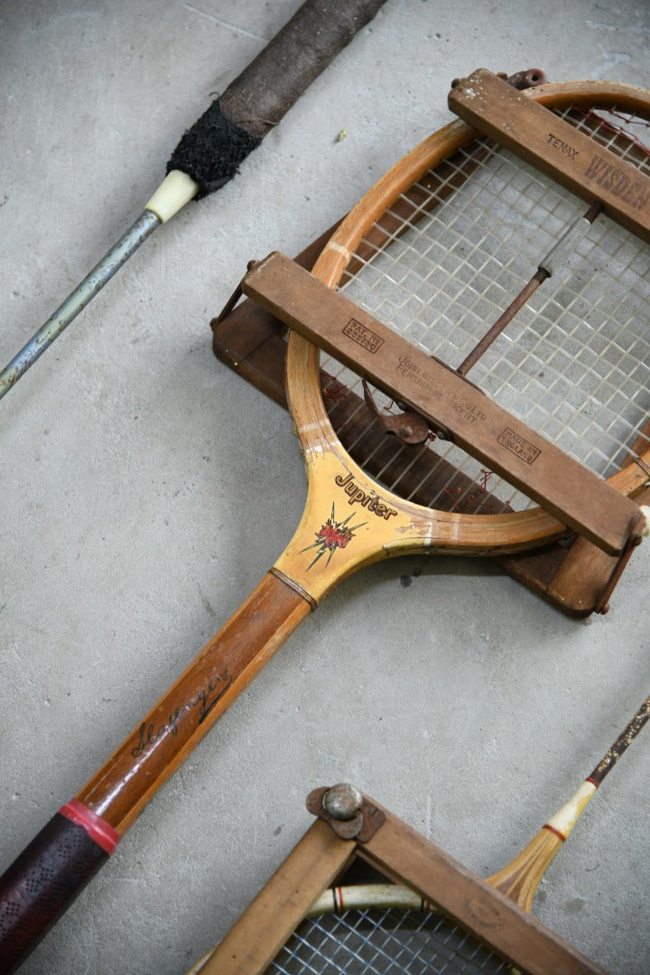 Vintage Badminton Rackets – Kernow Furniture
