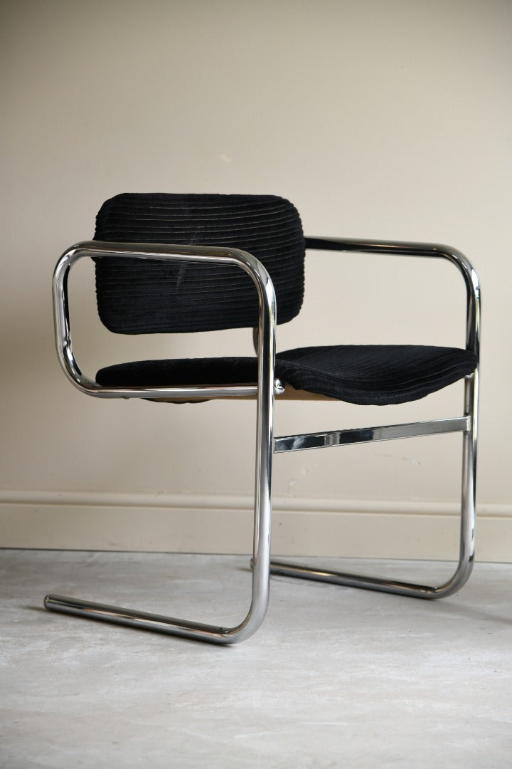 6 Retro Pieff Cantilever Chrome Dining Chairs – Kernow Furniture