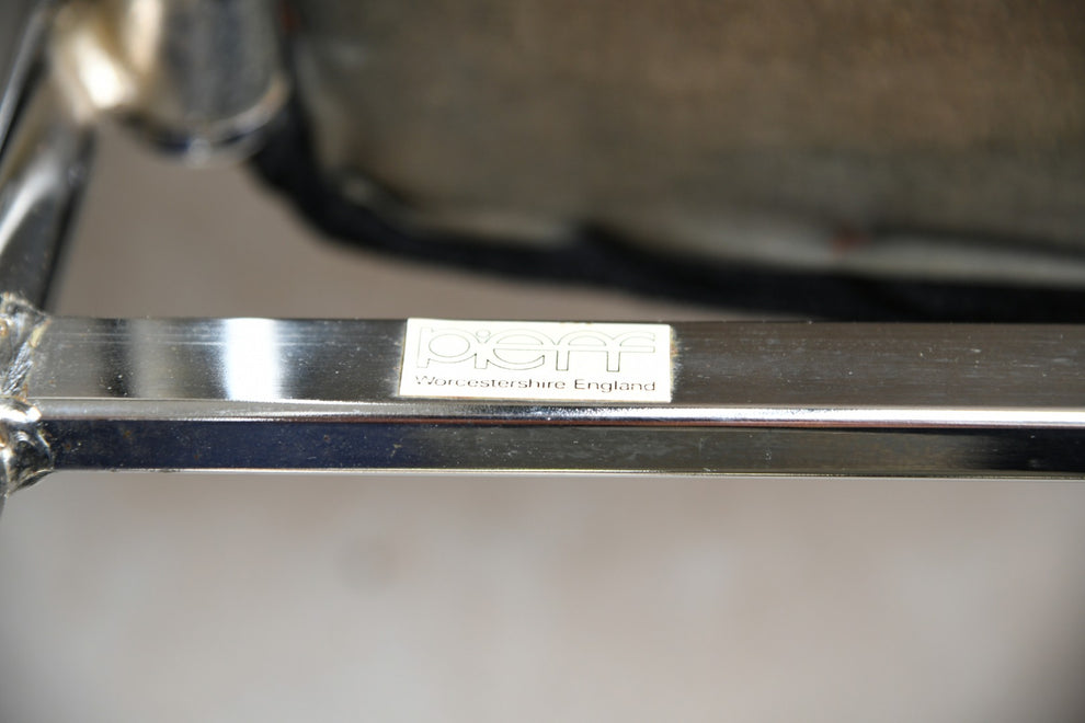 6 Retro Pieff Cantilever Chrome Dining Chairs – Kernow Furniture