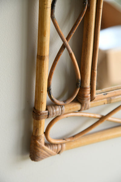 Retro Cane Mirror – Kernow Furniture