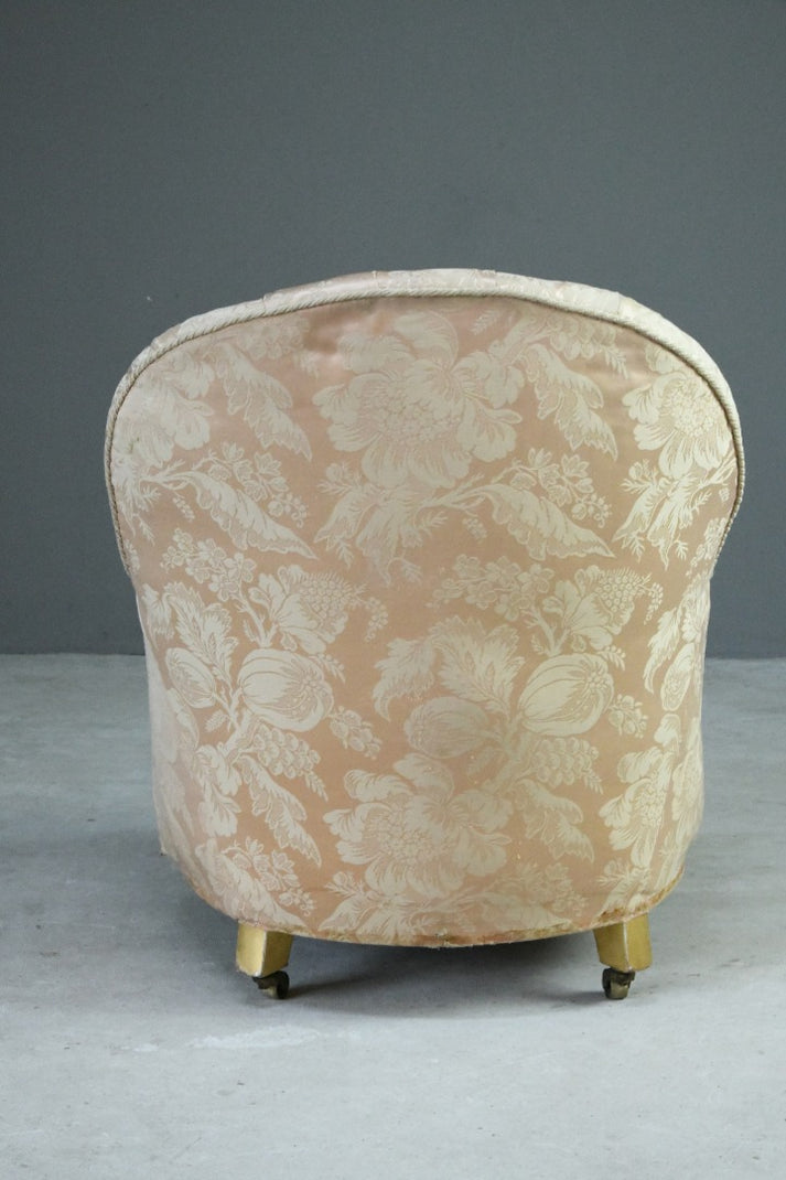 Victorian Button Back Armchair – Kernow Furniture