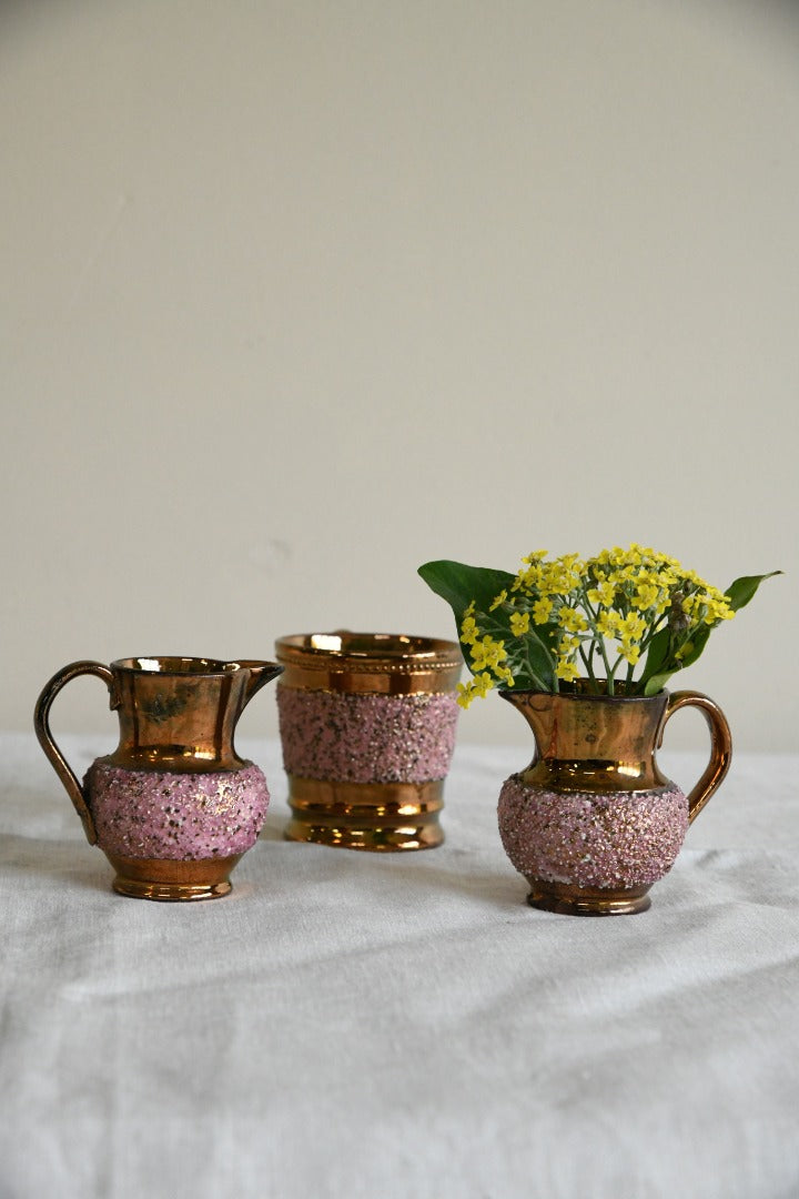 Antique Lustreware Jugs – Kernow Furniture
