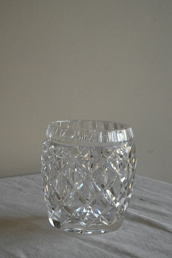 Vintage Cut Glass Small Ice Bucket – Kernow Furniture
