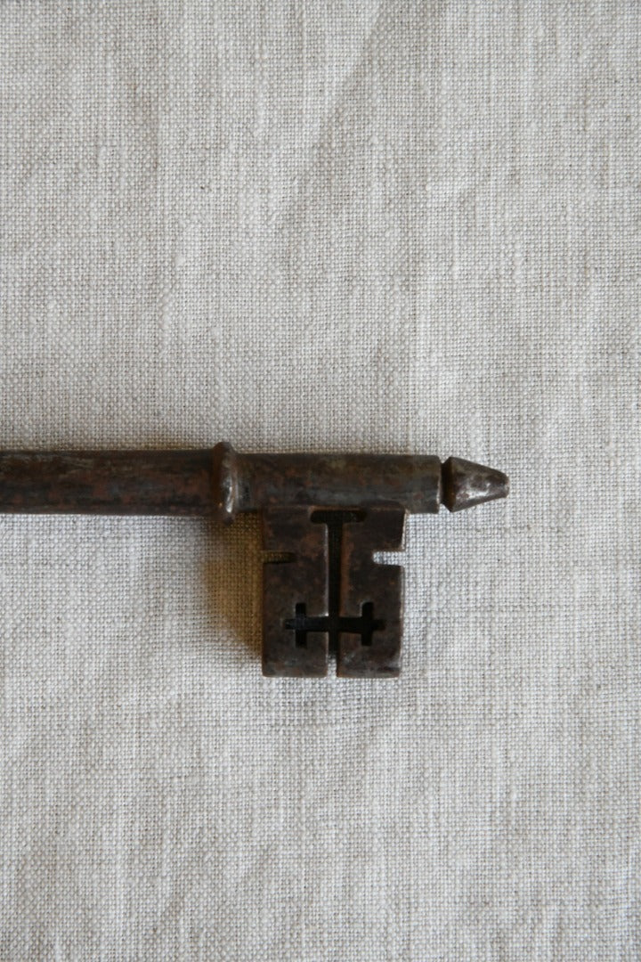 Large Antique Church Door Key – Kernow Furniture