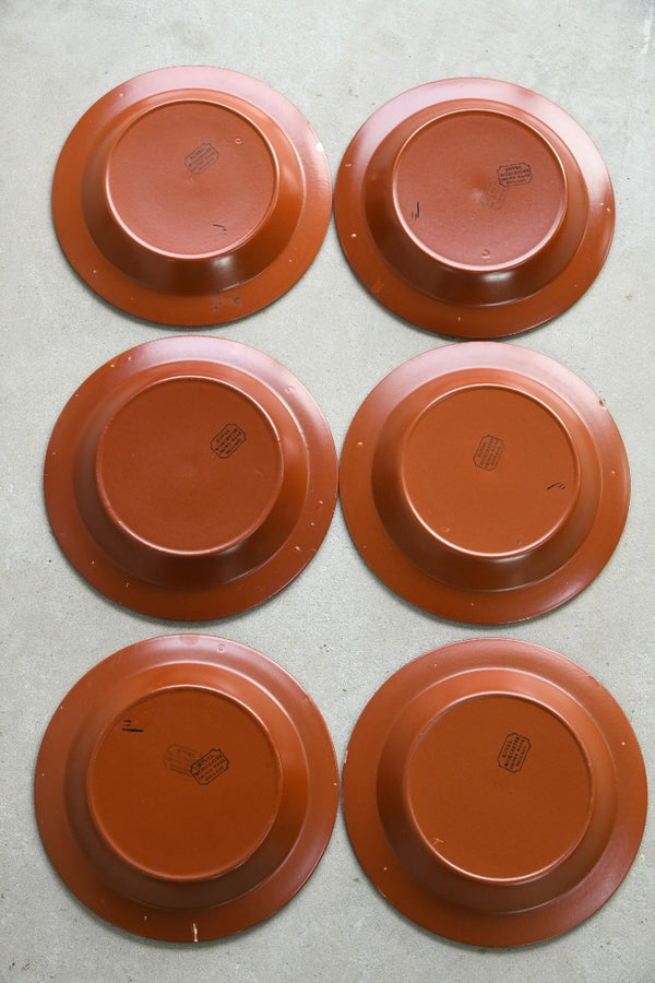 6 Royal Worcester Crown Ware Shallow Bowls – Kernow Furniture